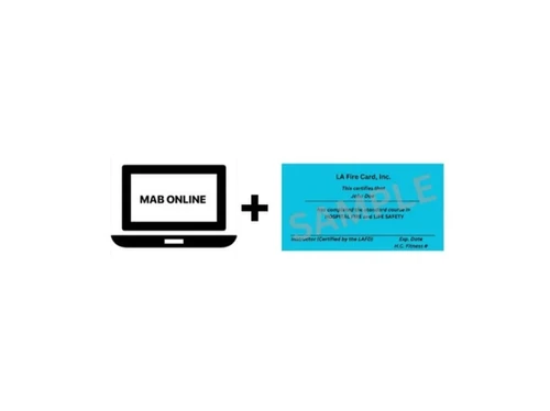 MAB + Fire Safety Combo (Save $35) | LA Fire Card