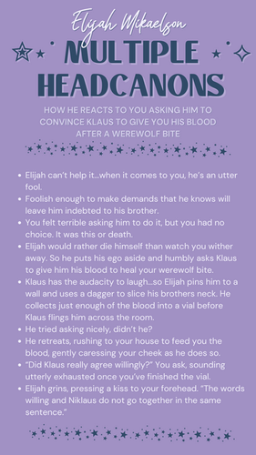Multiple Headcanons | Sincerely Theirs