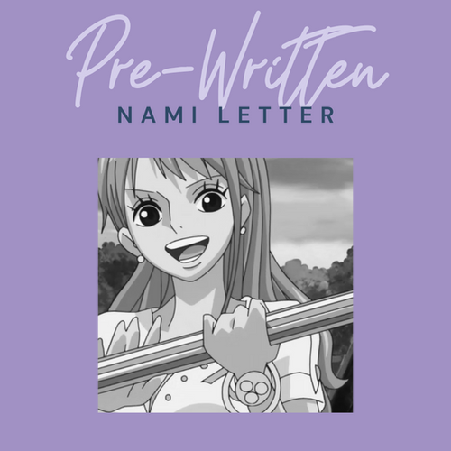 NAMI: Pre-Written Letter | Sincerely Theirs