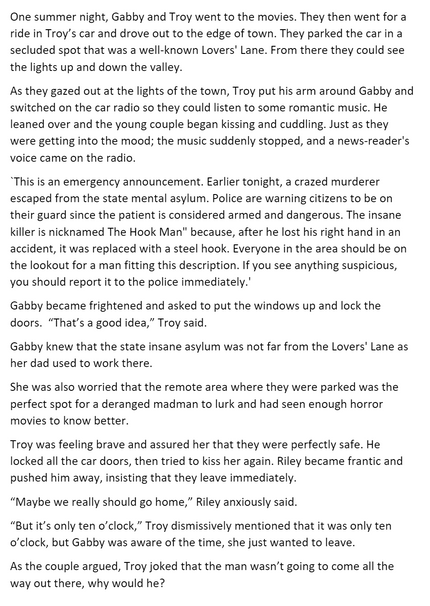 Horror Scripts | Portfolio