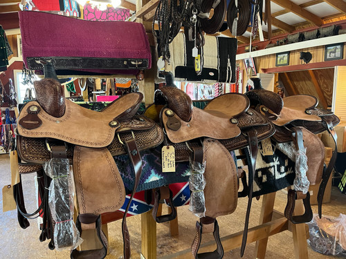 !!!NEW, ALL AMERICAN LEATHER SADDLES!!! | Carolina Carriage