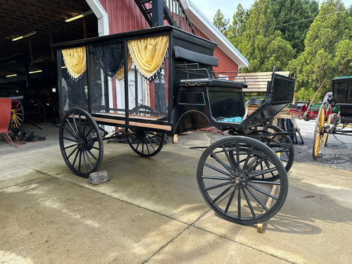 ***CUSTOM BUILT, SINGLE HORSE HEARSE*** | Carolina Carriage