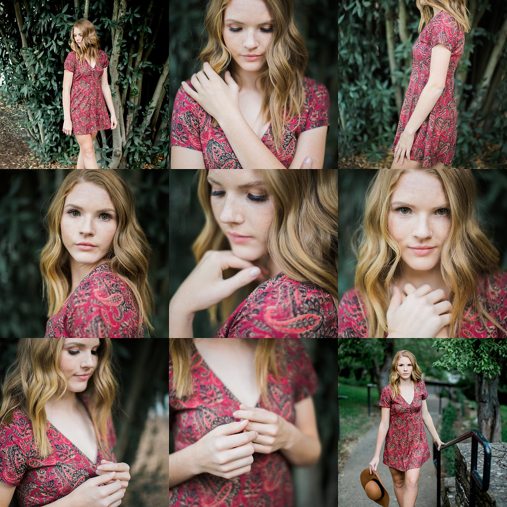 High school Senior Girls Portraits