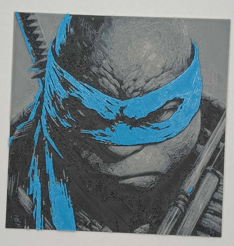 Teenage Mutant Ninja Turtles HueForge | Kitsap 3D