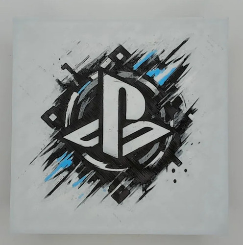 Game Console Emblems HueForge | Kitsap 3D