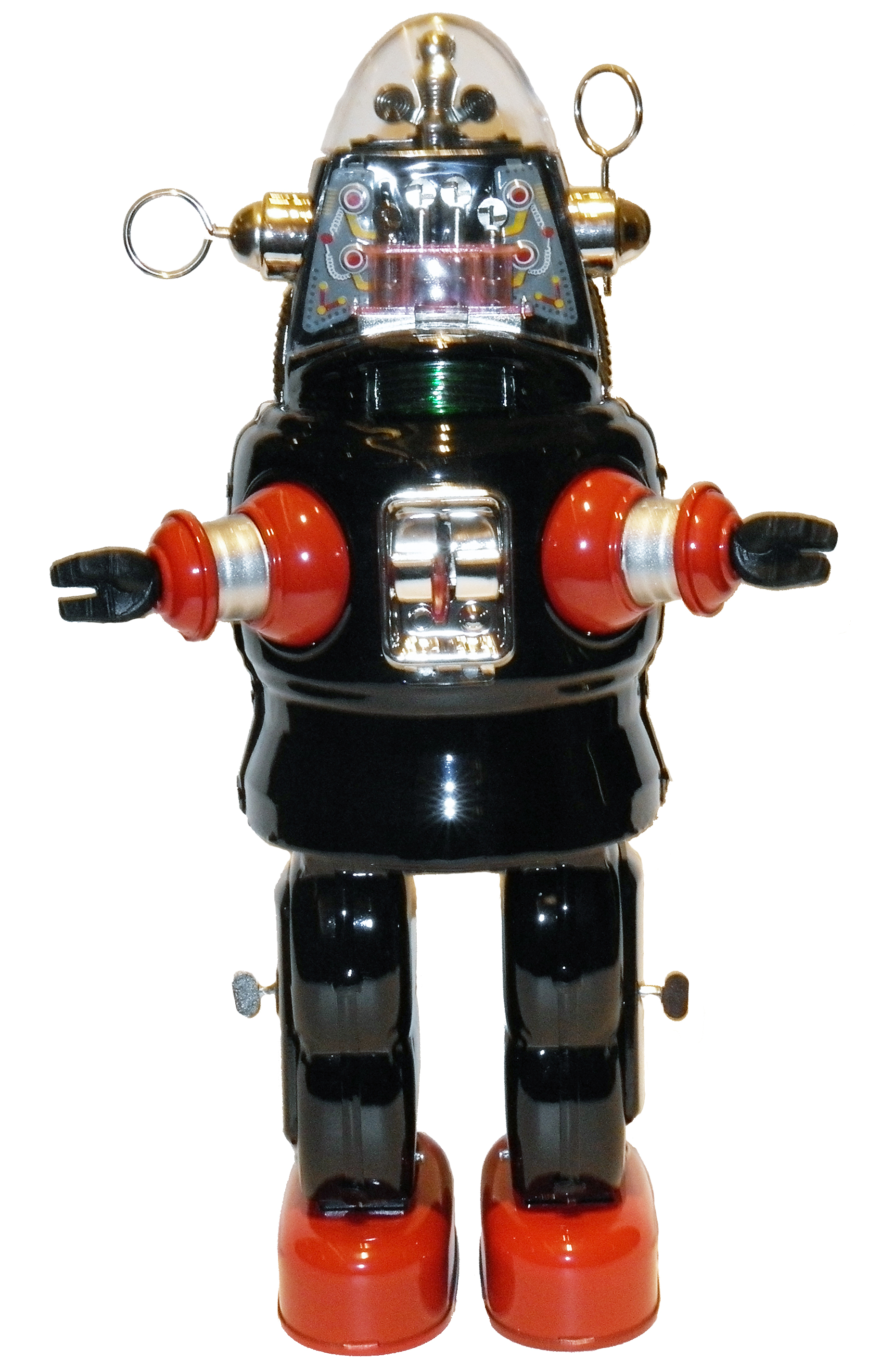 TR-179 MECHANIZED ROOBY THE ROBOT BLACK | tin-robot