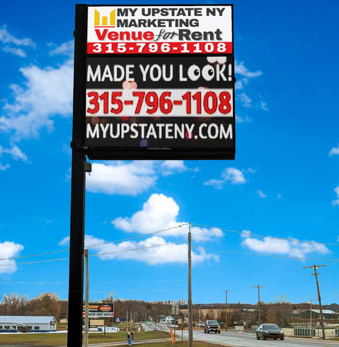 Next To Utica-Rome Speedway Digital Billboard (With Venue Rental Option ...