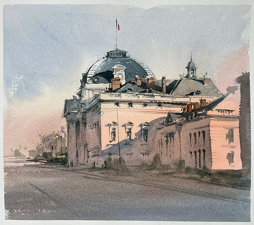 aquarelle Alex Hillkurtz -Graduation | entreedesartistes