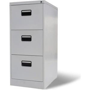 3 Layer Vertical Steel Filing Cabinet | OBRA Furniture