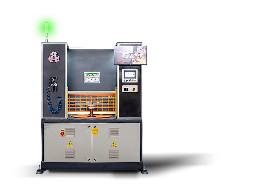 Automatic Foundry Round Parts Grinder Machine | Rebel