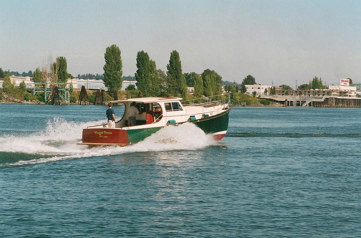 Maggie Brown 40' Yacht Designed by Bill Garden Classic