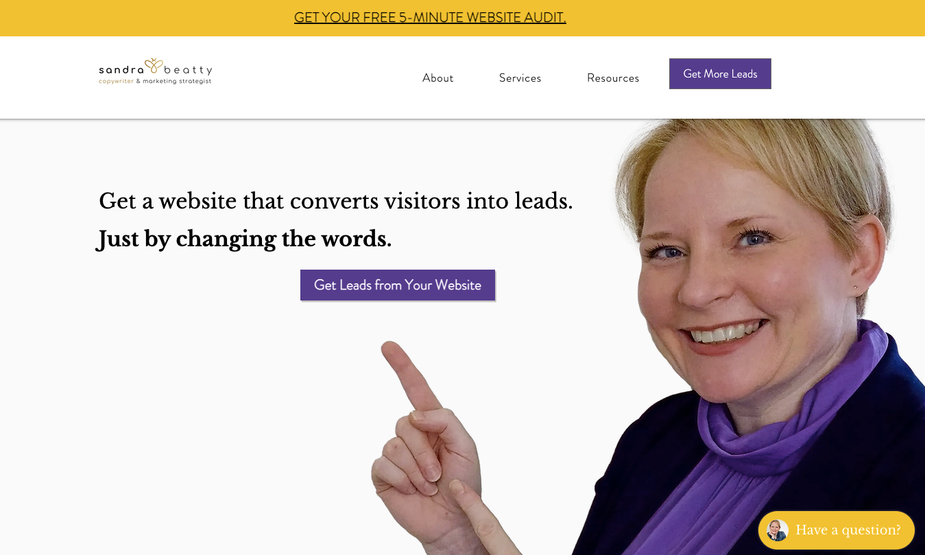 Website Copywriting Services | Sandra Beatty