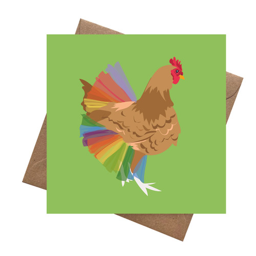 Tutu Rainbow Hen | Laura Niles Design