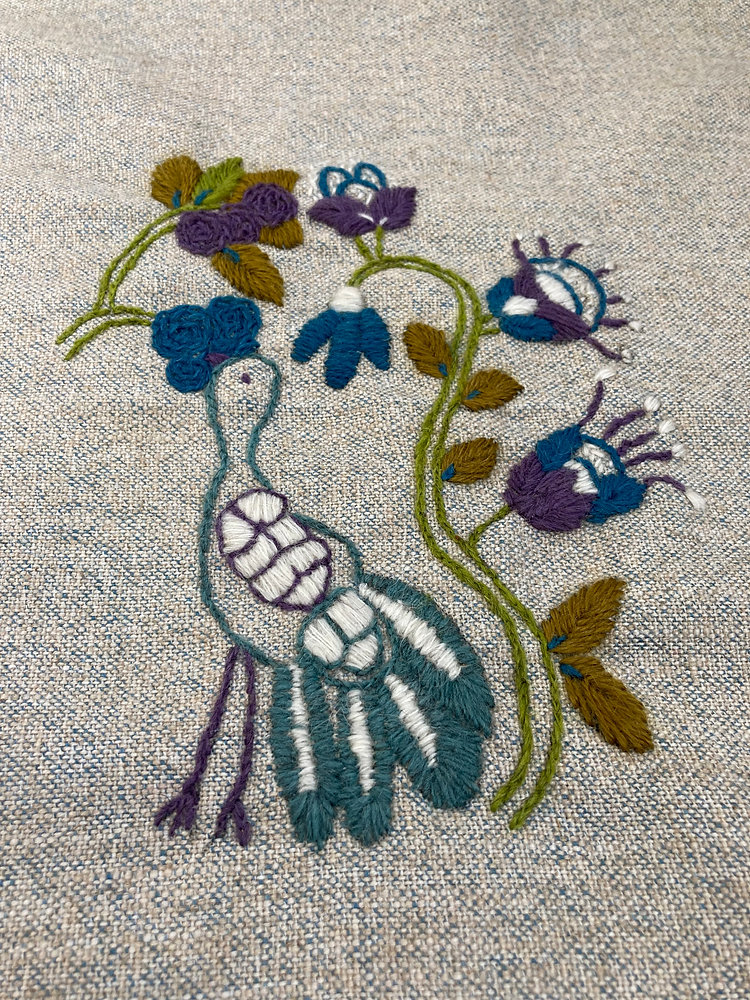 New for this week only! A Free Embroidery Pattern & Stitch Guide!