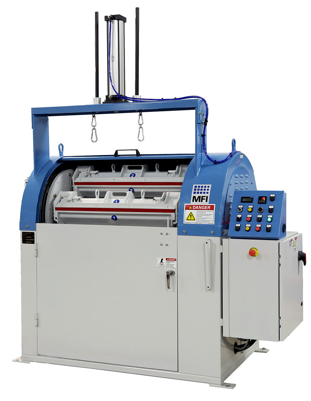 Mass Finishing Inc. | HZ-85 | HZ Series Centrifugal Barrel Finisher