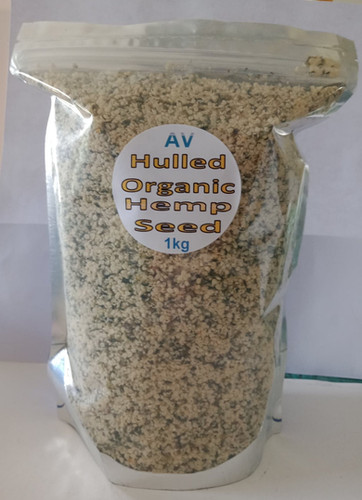 Hulled Organic Hemp Seed- 1kg | Avian Vitality