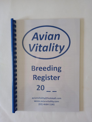 Bird Breeding Register | Avian Vitality
