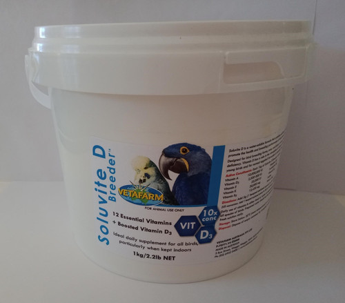 Vetafarm Soluvite D Breeder - 1kg | Avian Vitality