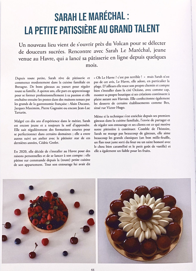 Presse | La Petite Pâtissière