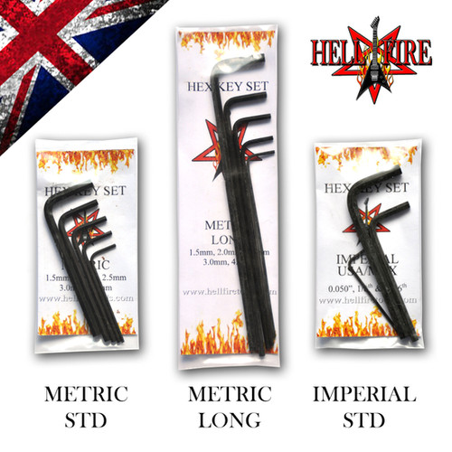 Guitar Hex Allen Key Set Metric & Imperial | home
