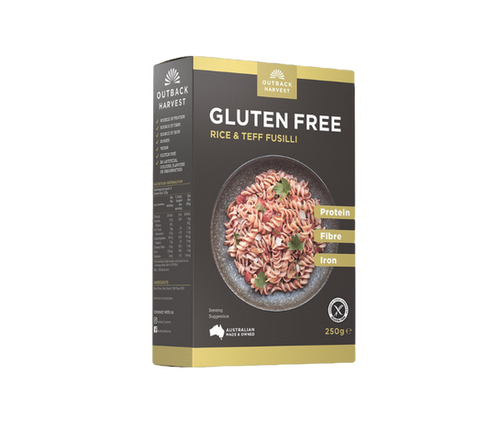 GF Rice & Teff Fusilli Pasta | WAGWAGO