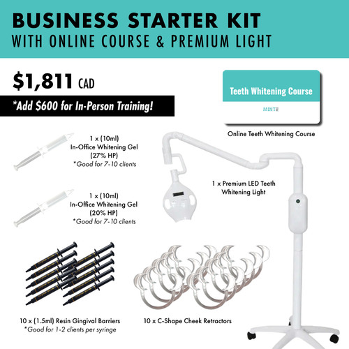 Business Start Up Kit w/ Light & Online Course | Mint Pro