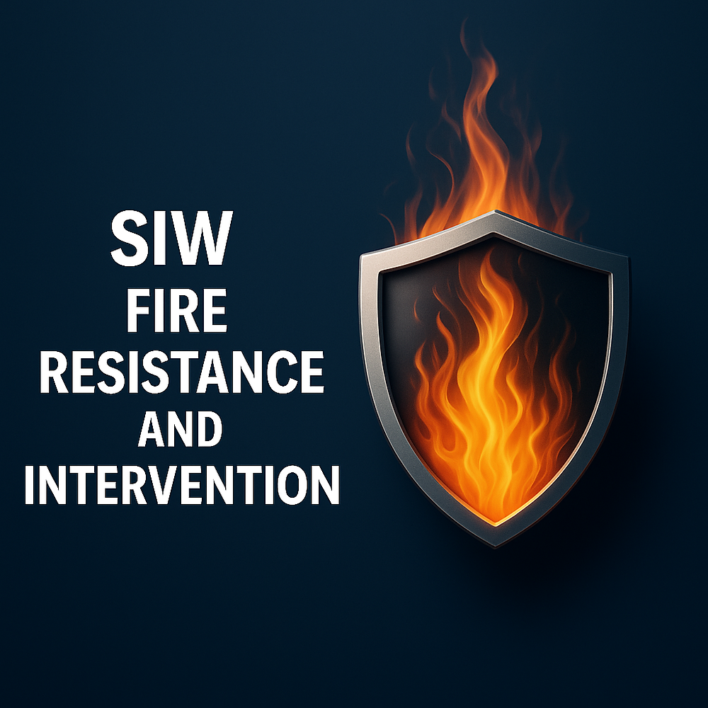 SIW Fire Resistance and Intervention