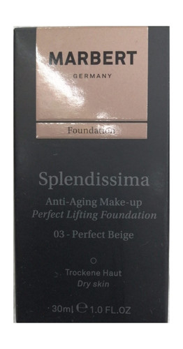 MARBERT SPLENDISSIMA FONDOTINTA N° 3 PERFECT BEIGE VASO 30 ML ...