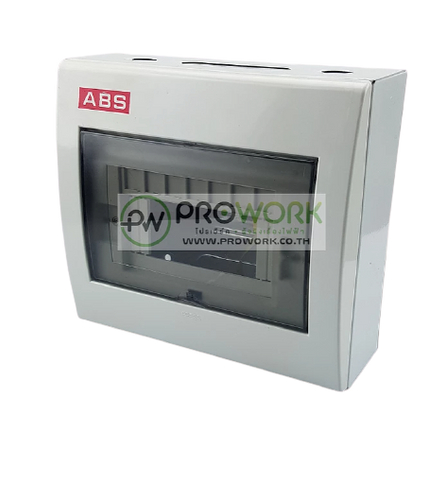 ตู้ Consumer Unit 6 ช่อง ABS | Lamp and Light