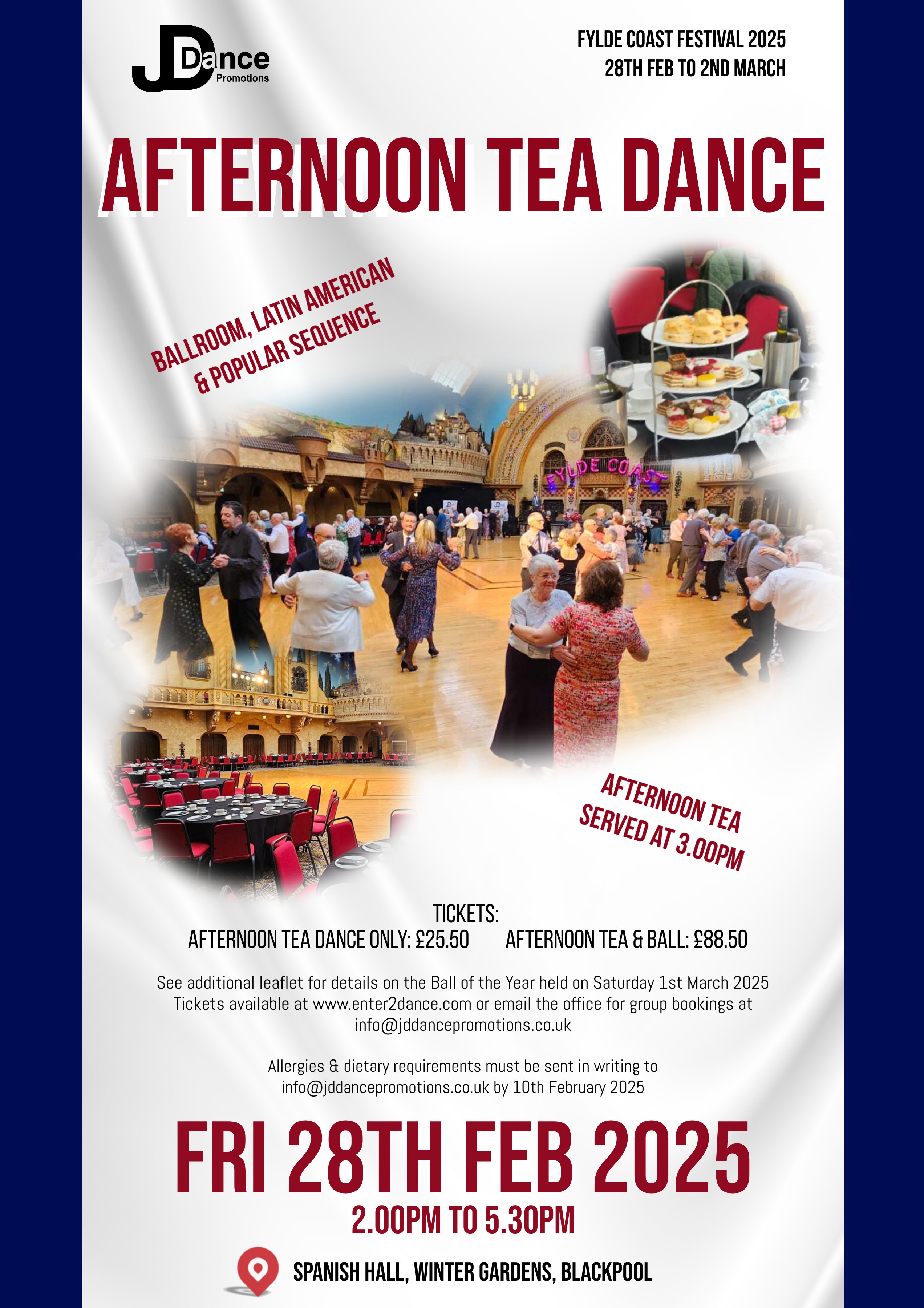 Afternoon Tea Dance 2025 | 180 Dance Club