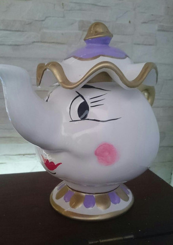 Bule - A Bela e a Fera | Loucaseceramicas