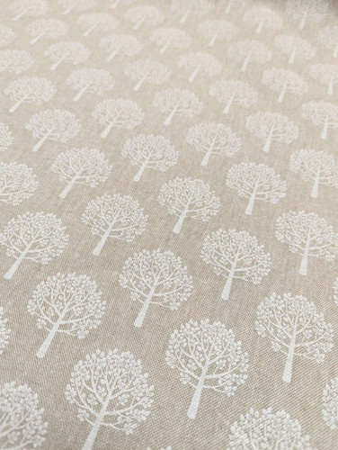 Natural "Sweet Mulberry" Tree Linen Look Soft Furnishing | Paragon Fabrics