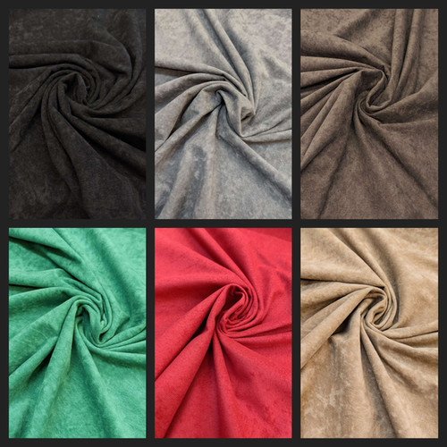 Polyester Suedette Fabric 150cm/59" | Paragon Fabrics