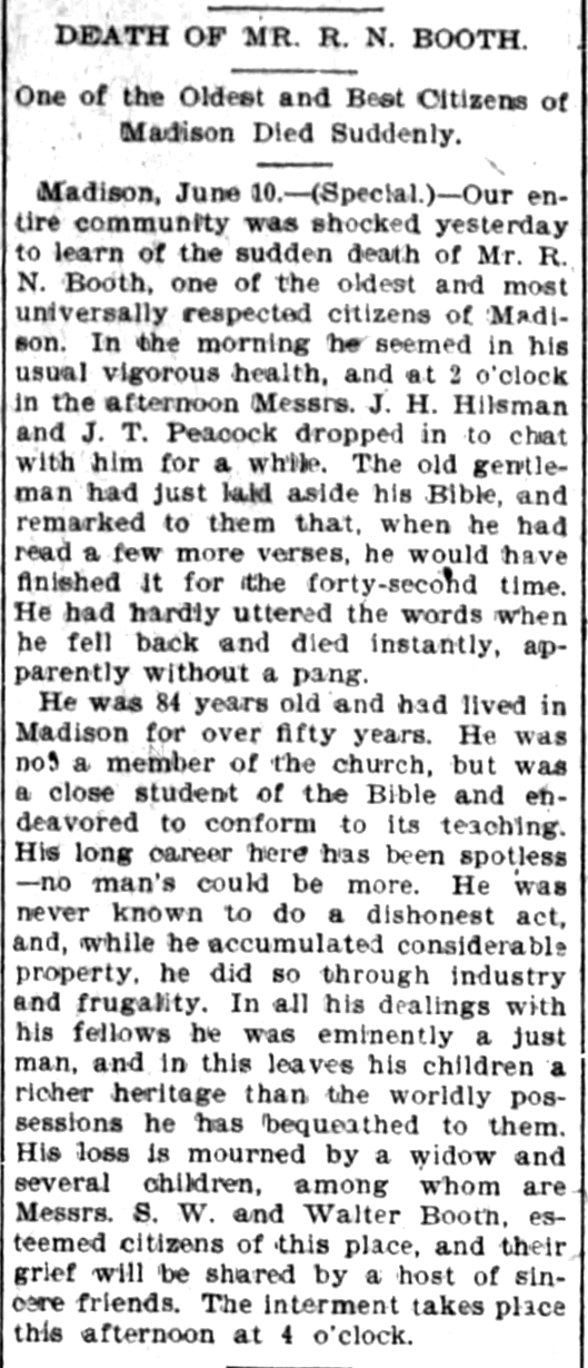 Robert Nathaniel Booth