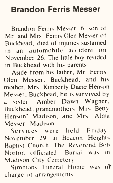 Brandon Ferris Messer