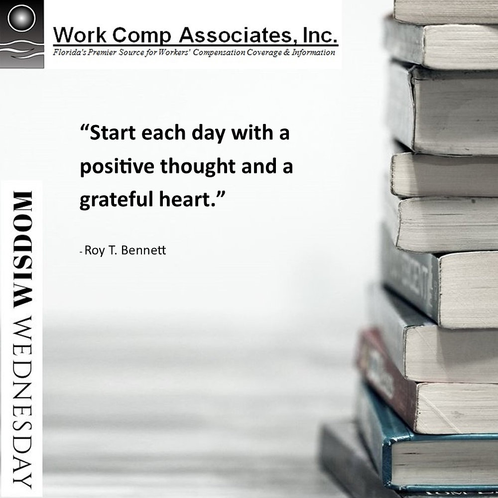 Wednesday Wisdom - September 13