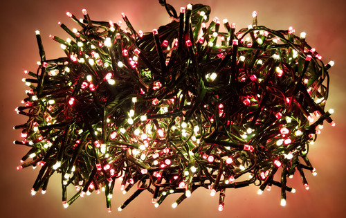 Raz Christmas LED Snake Lights 73.8 Foot Garland with 1000 RED and ...