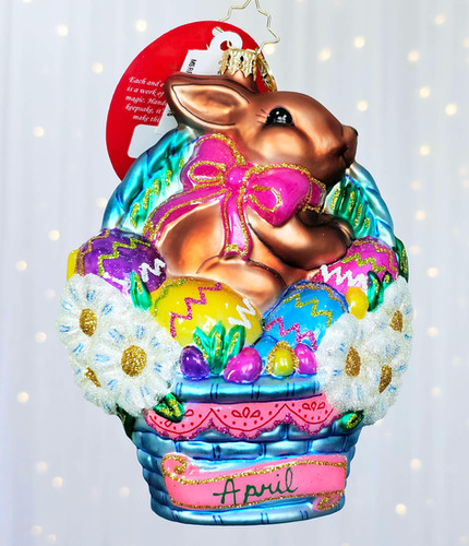 Christopher Radko Hoppy Easter 1021696 | LetitSnowandSparkle