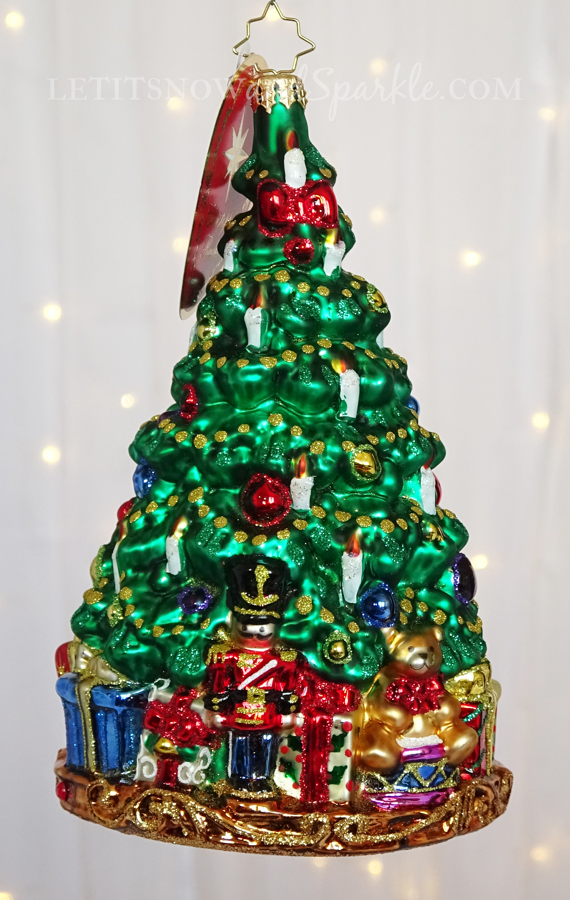 Christopher Radko A Tree Of Tradition 1020585 Christmas Ornament