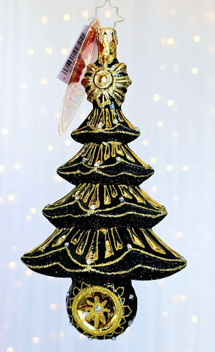 Christopher Radko Art Deco Tree 1021905 Christmas Ornament