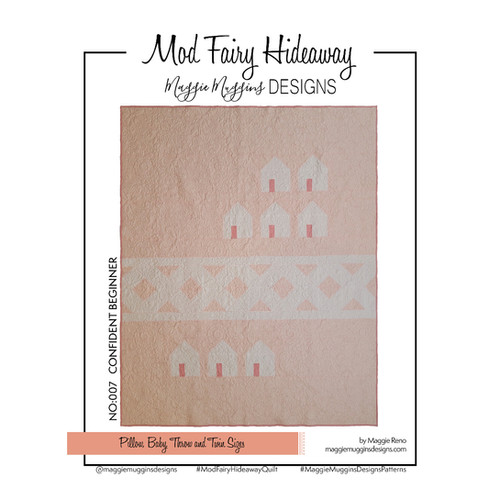 Mod Fairy Hideaway Quilt PDF Patterns | Snug & Stitch