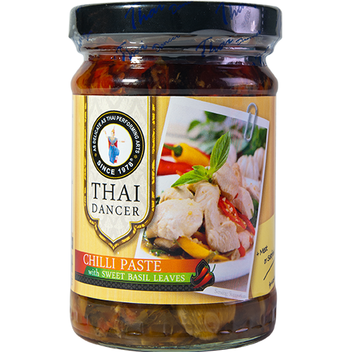Chilli Paste with Sweet Basil Leaves | Thai Dancer Brand