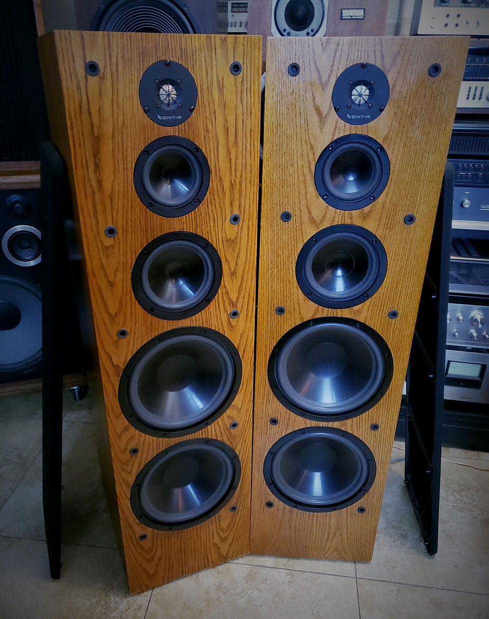 Infinity CS-3009 TOTL Crescendo Series 4-Way Speakers - Amazing | BIG ...