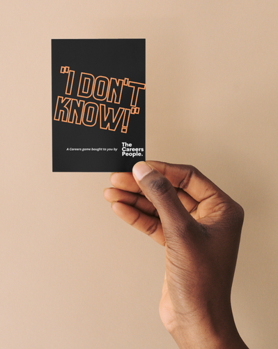 "I don't know!" Careers Card Game | The Careers People
