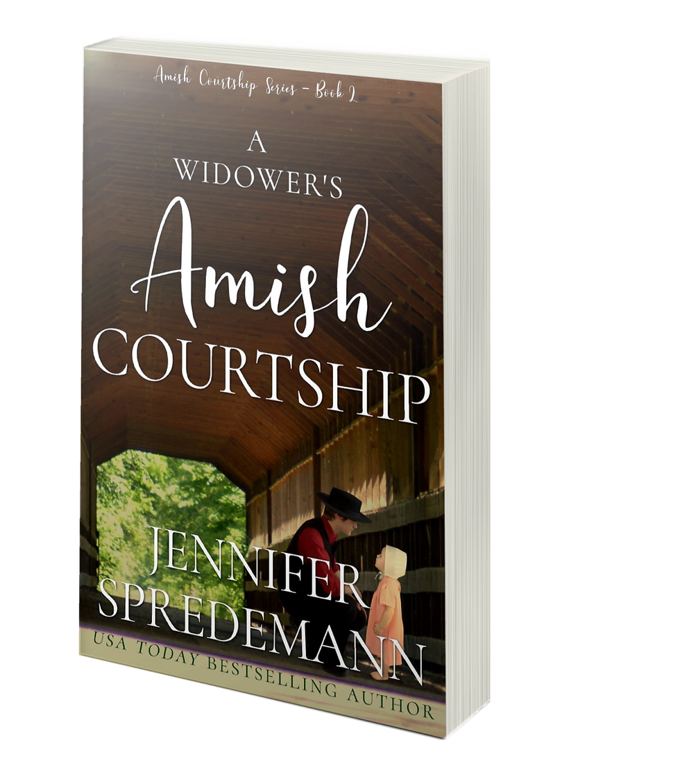 A Widower's Amish Courtship (Amish Courtship Series - Book 2) paperback | jenniferspredemann