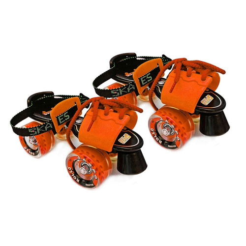 JASPO Orange Tenacity ZXI plus Skates, 65mm PU Wheel, Senior Adjustable ...