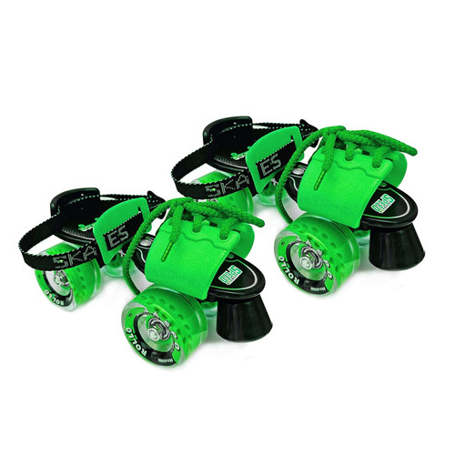 JASPO Green Tenacity ZXI plus Skates, 65mm PU Wheel, Senior Adjustable ...
