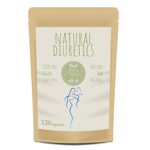 Natural Diuretics 120 capsules | Bali Herb