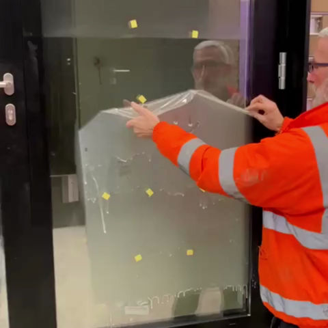 Peelable Coating Protecting Modular Buildings