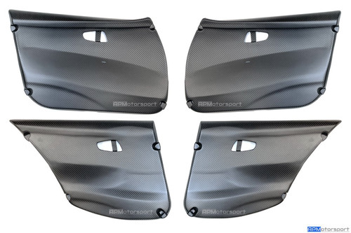 BMW Sedan E90 Carbon Fibre Door Panel Set | APMOTORSPORT